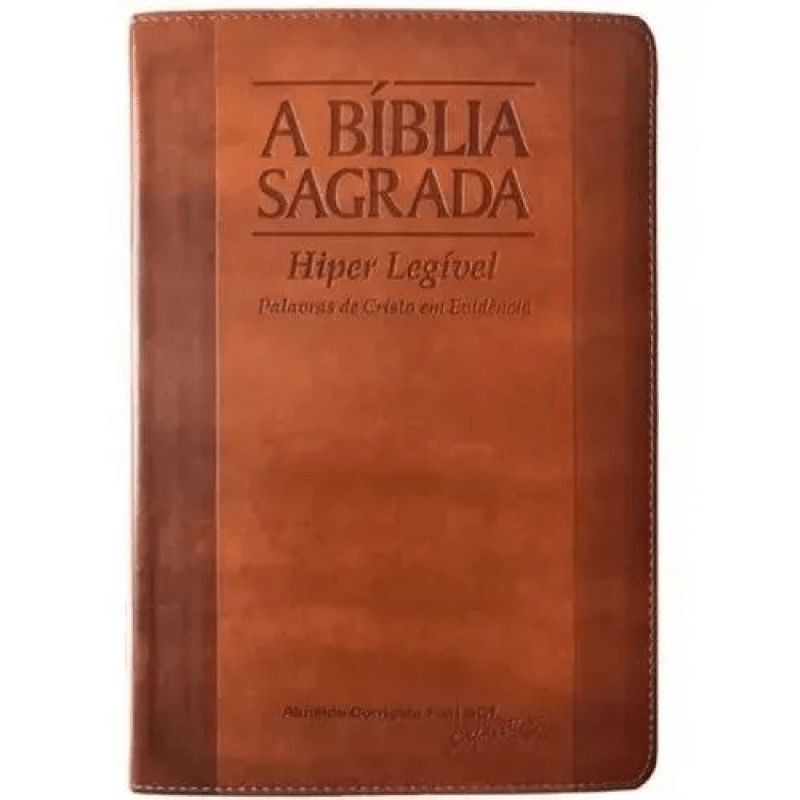 Bíblia Sagrada Acf Chocolate/Havana Rcm | Recomendado