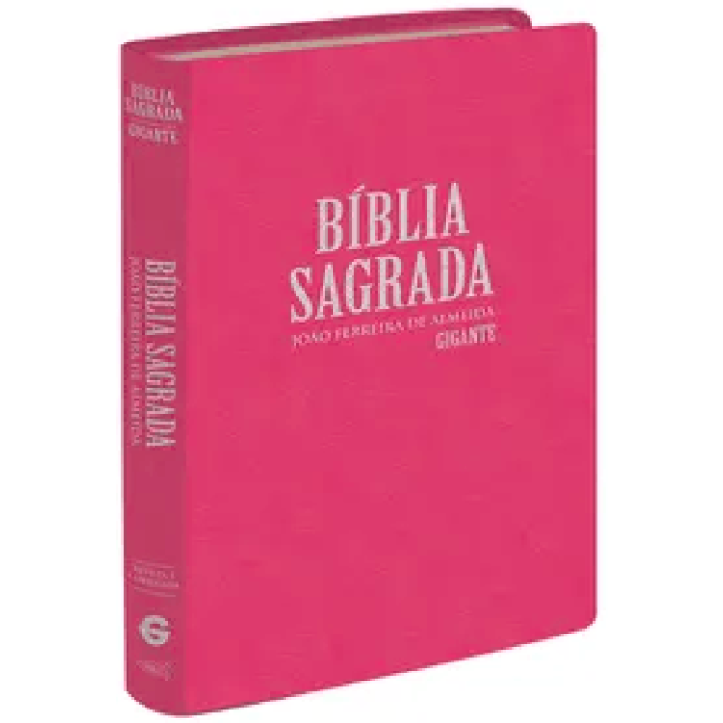Bíblia Sagrada Rc Lgig Semi Luxo Rosa | Recomendado