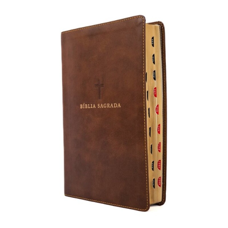 Bíblia Sagrada NVI | Couro Soft Marrom | Recomendado