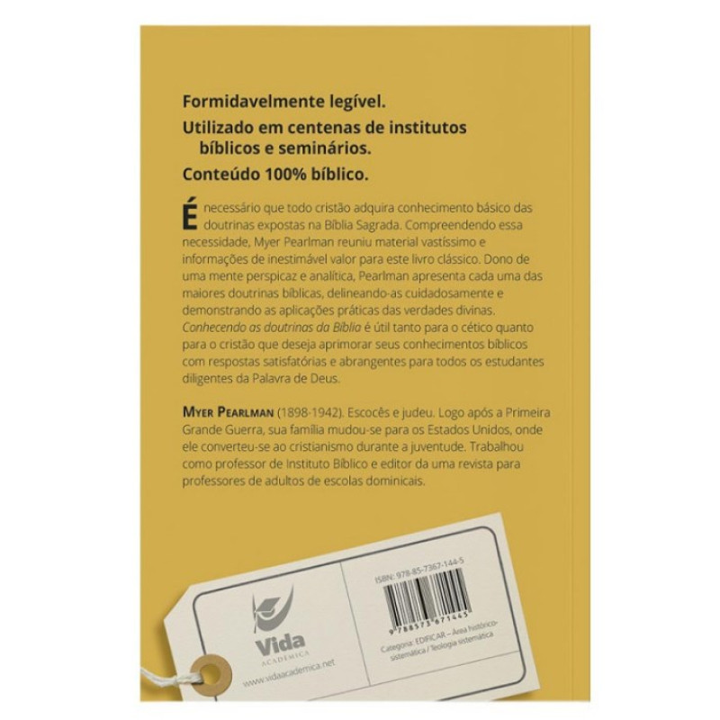 Conhecendo As Doutrinas Biblicas - BRAINCP Conhecendo As Doutrinas Biblicas - BRAINCP